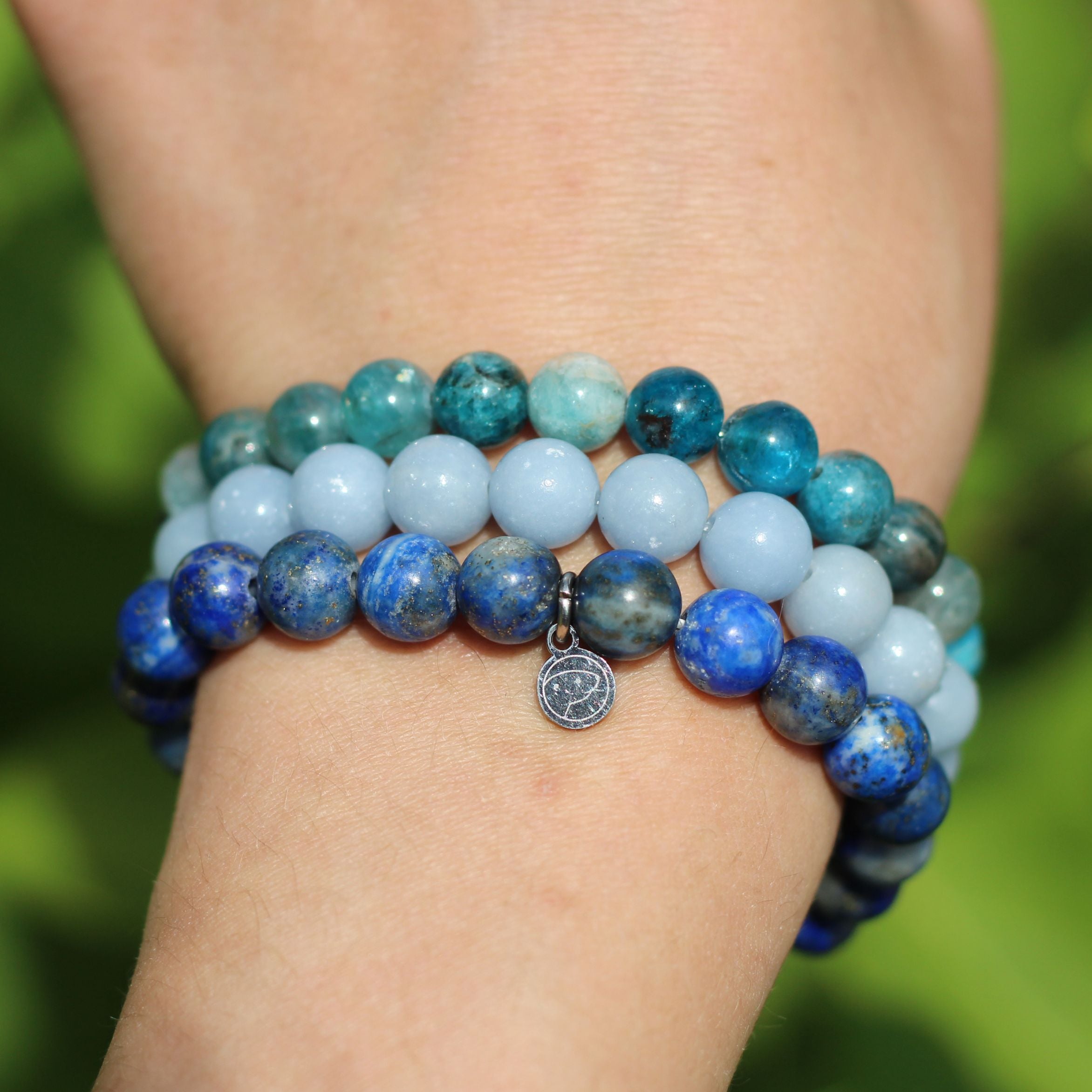 Communication Bracelets (Grade AAA, 8mm) | Otter Spirit | Natural Gemstones