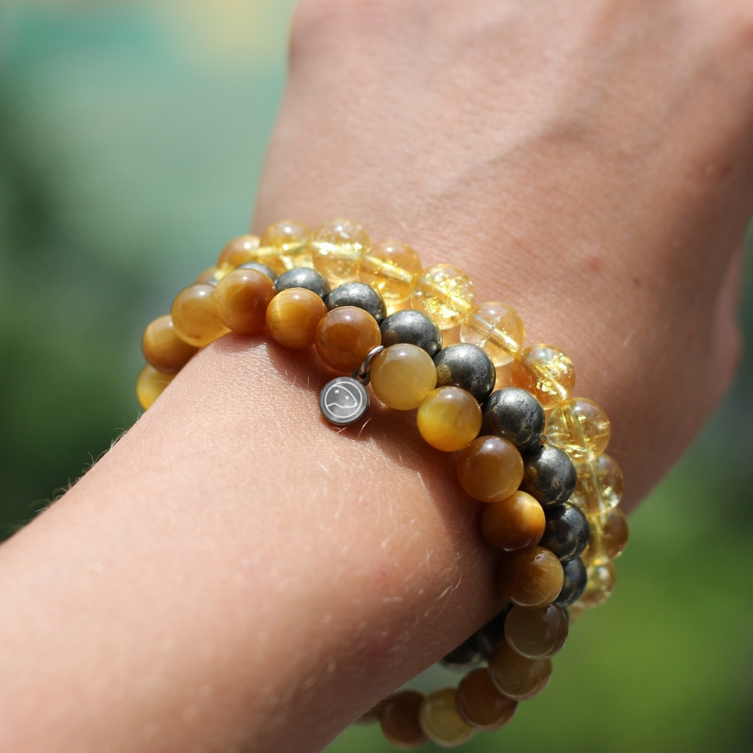 Abundance Bracelets (Grade AAA, 8mm) | Otter Spirit | Natural Gemstones