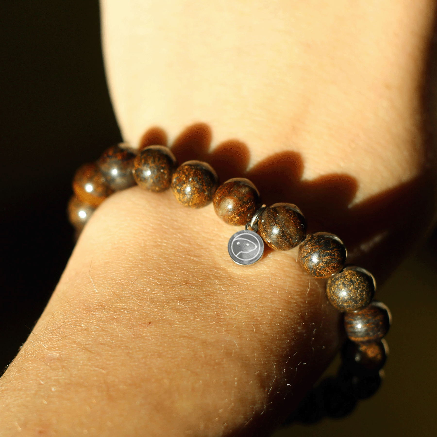 Bronzite Bracelet (Genuine, 8mm) | Otter Spirit | Natural Gemstones
