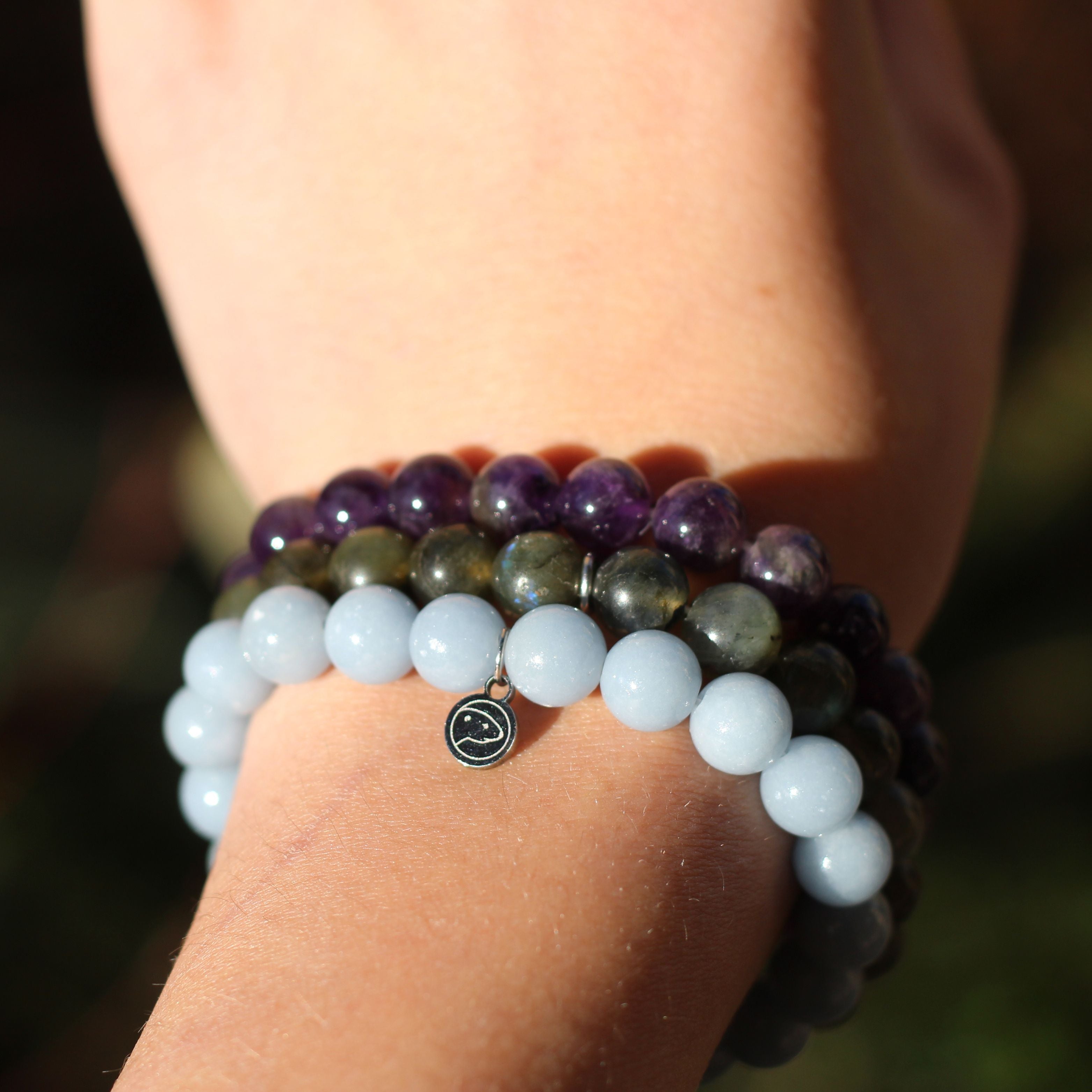 Intuition Bracelets (Grade AAA, 8mm) | Otter Spirit | Natural Gemstones