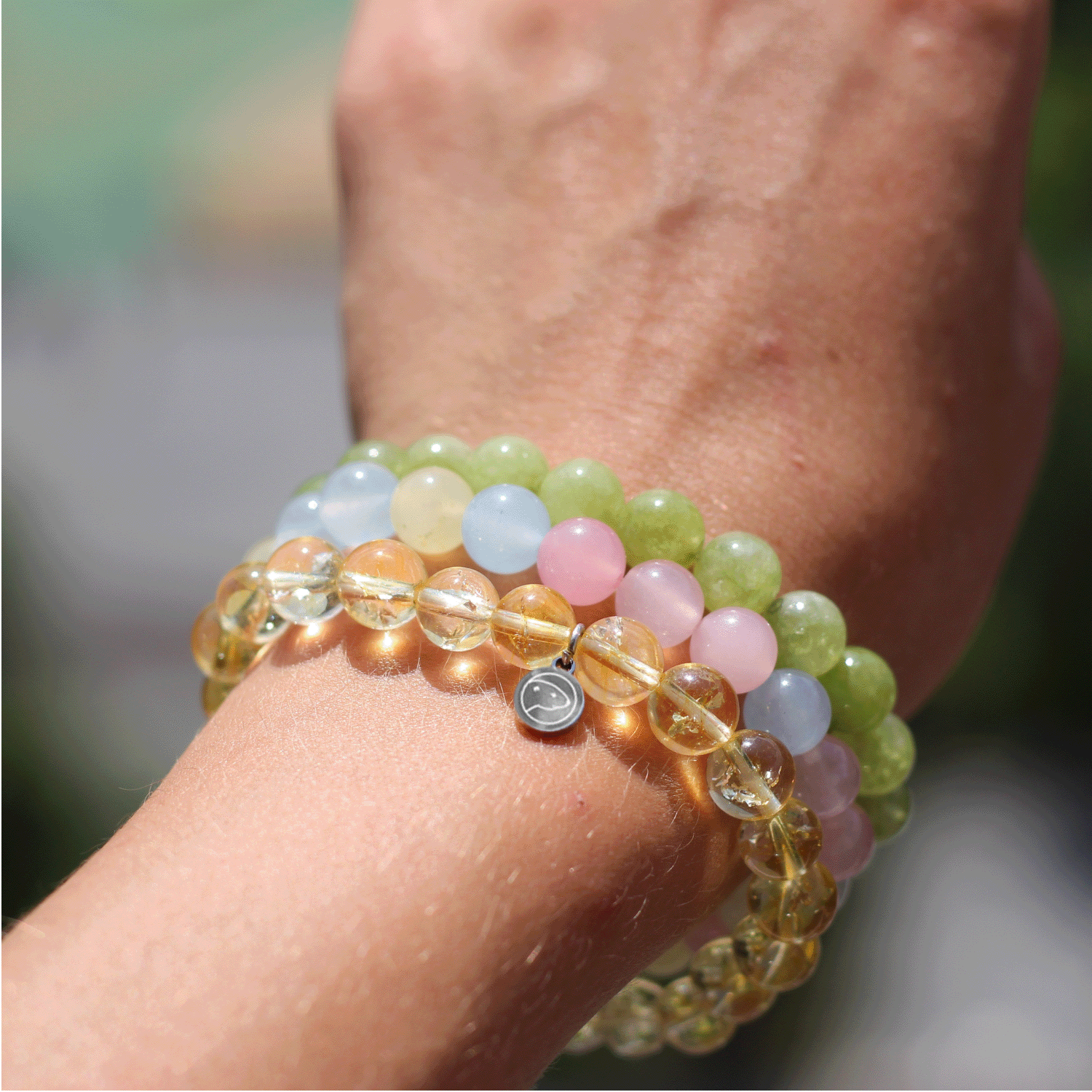 Joy Bracelets (Grade AA, 8mm) | Otter Spirit | Natural Gemstones