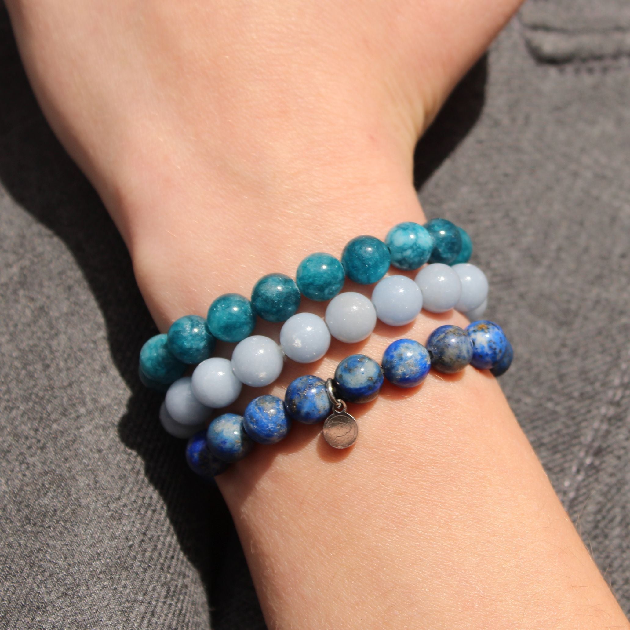 Communication Bracelets (Grade AAA, 8mm) | Otter Spirit | Natural Gemstones