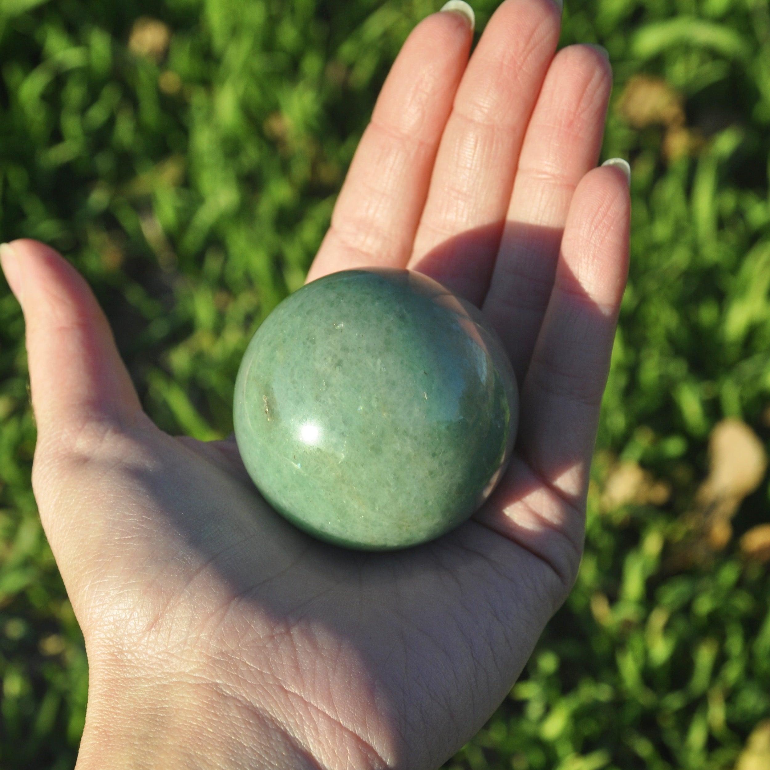 Aventurine Sphere | Otter Spirit | Natural Gemstones