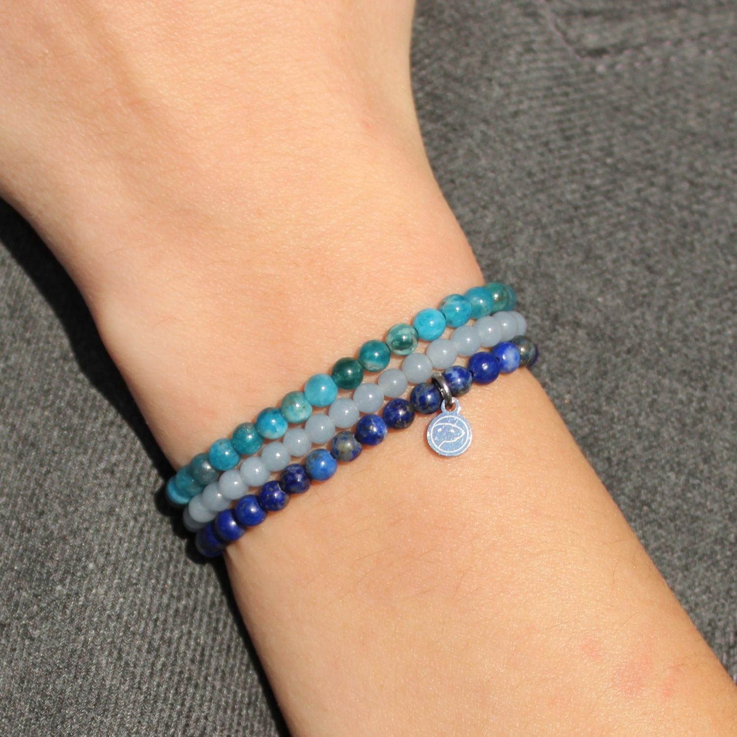 Communication Bracelets (Grade AAA, 4mm) | Otter Spirit | Natural Gemstones