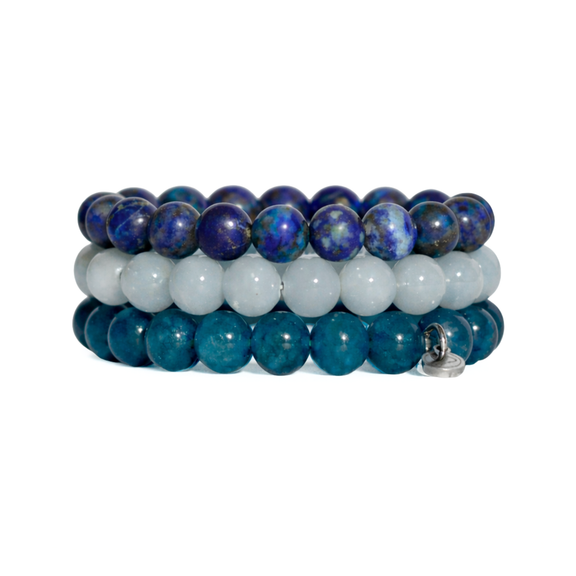Communication Bracelets (Grade AAA, 8mm) | Otter Spirit | Natural Gemstones