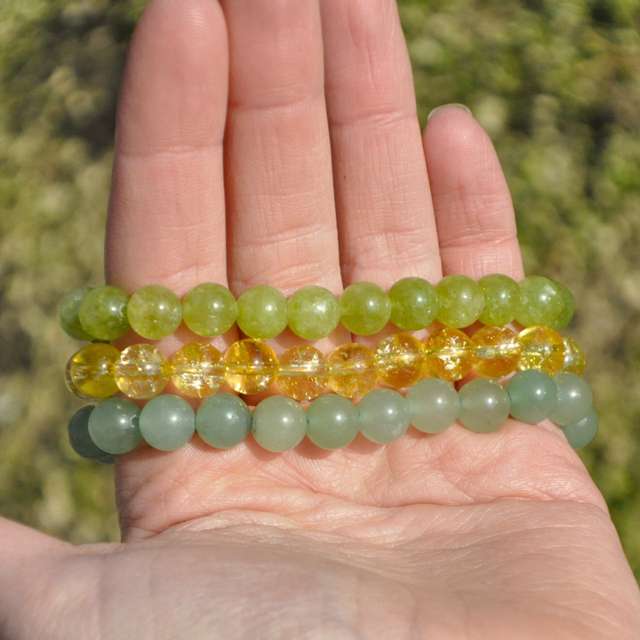 Money Bracelets (Grade AAA, 8mm) | Otter Spirit | Natural Gemstones