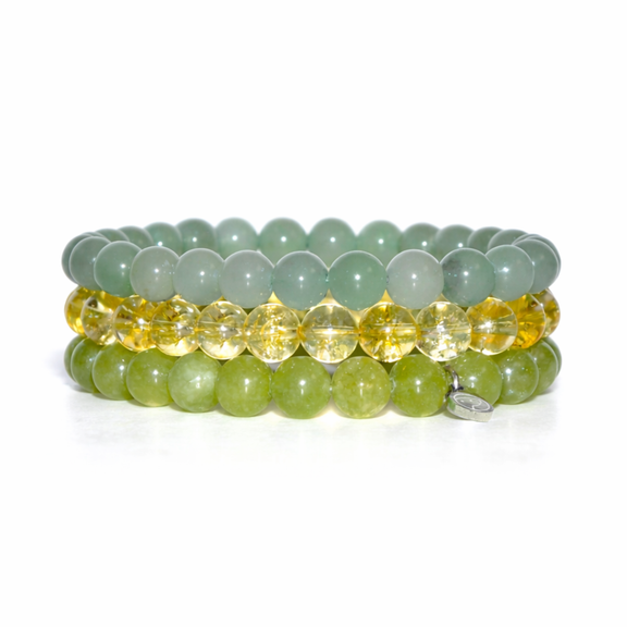 Money Bracelets (Grade AAA, 8mm) | Otter Spirit | Natural Gemstones