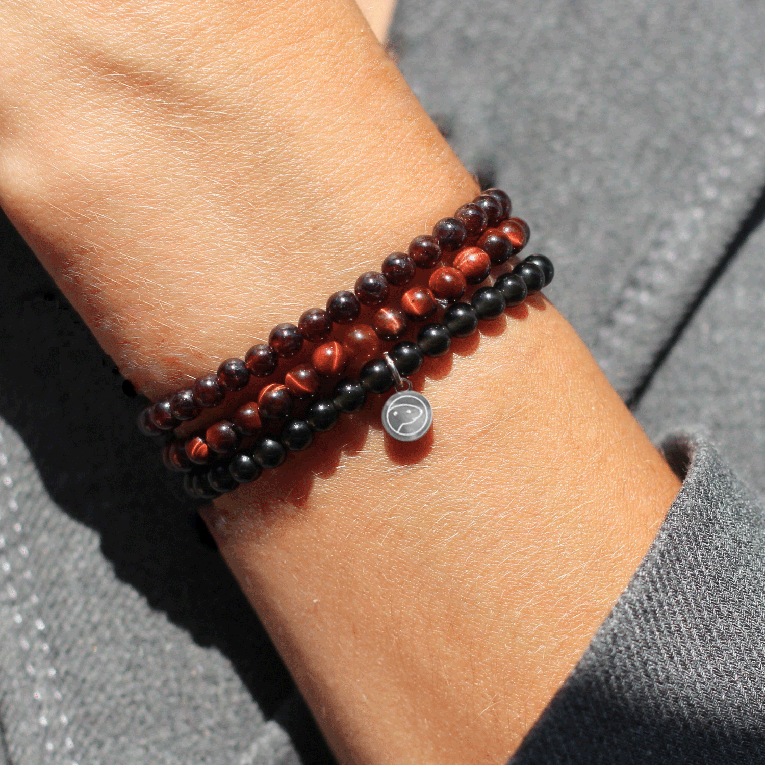 Scorpio Strength Bracelets (Grade AAA, 4mm) | Otter Spirit | Natural ...